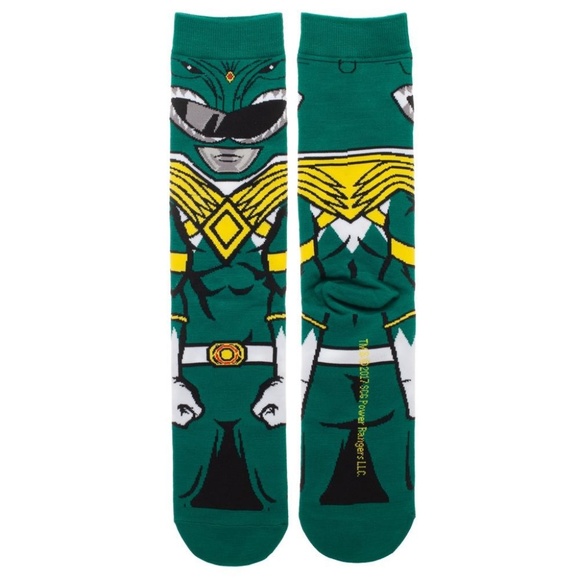 Bioworld | Underwear & Socks | Green Ranger 36 Classic Power Rangers ...